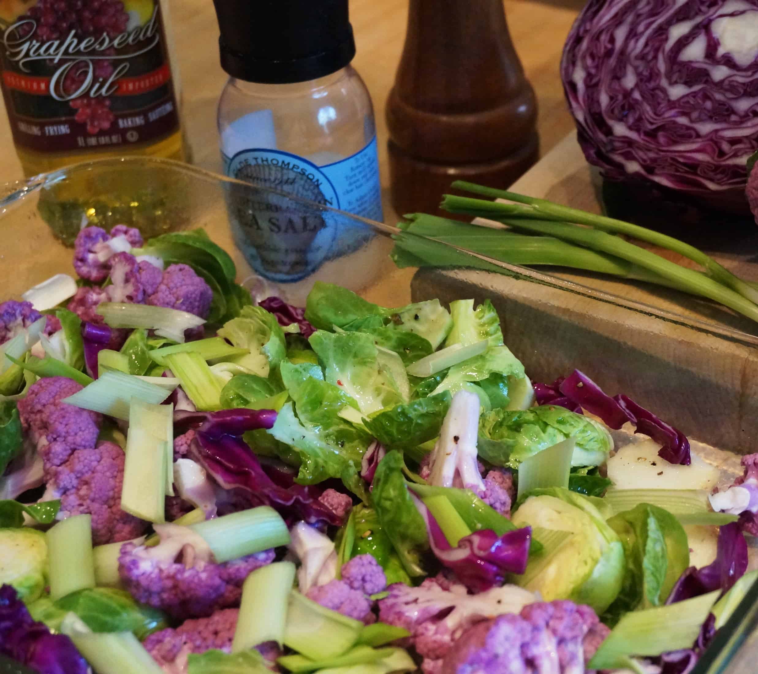 Roasted Leeks & Crucifers Recipe | Garden In Delight